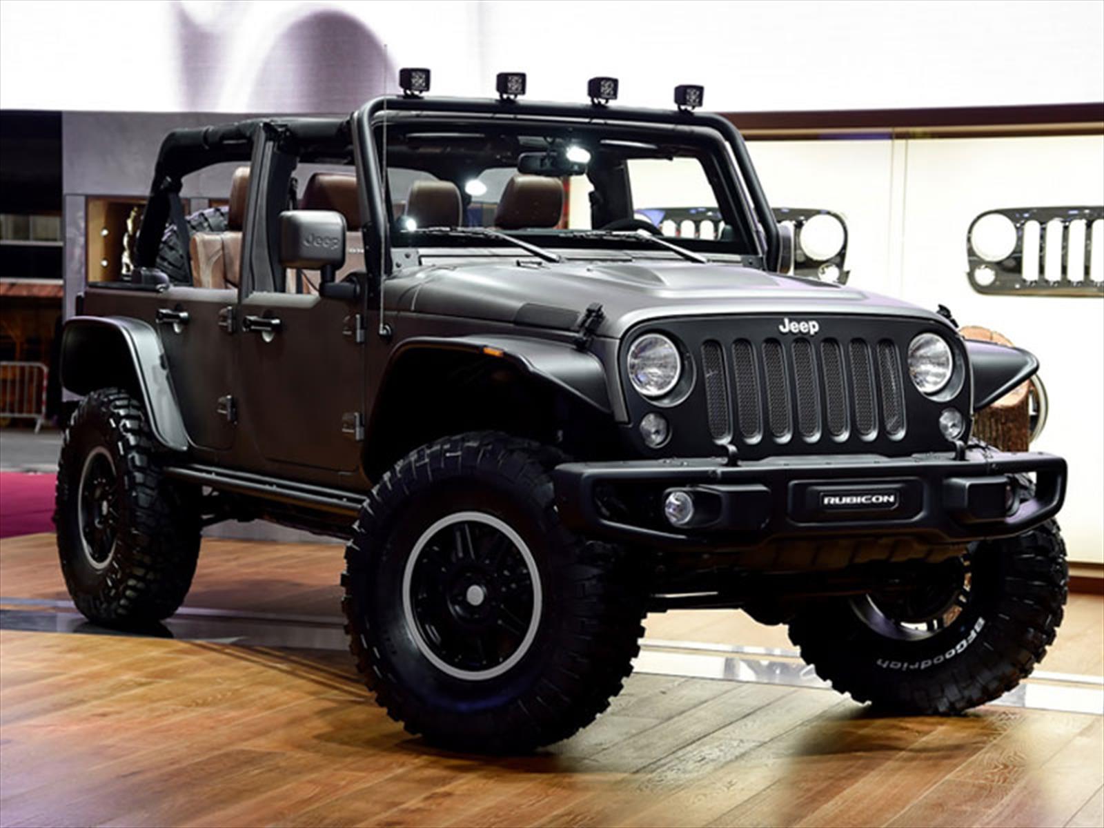 Salón de París 2014 - Jeep Wrangler Unlimited Rubicon Stealth Study se ...