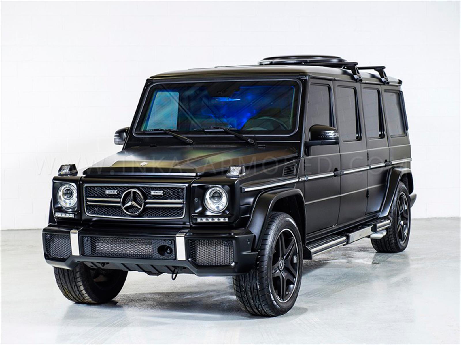 Mercedes-Benz G63 AMG limusina blindada por INKAS - Autocosmos.com