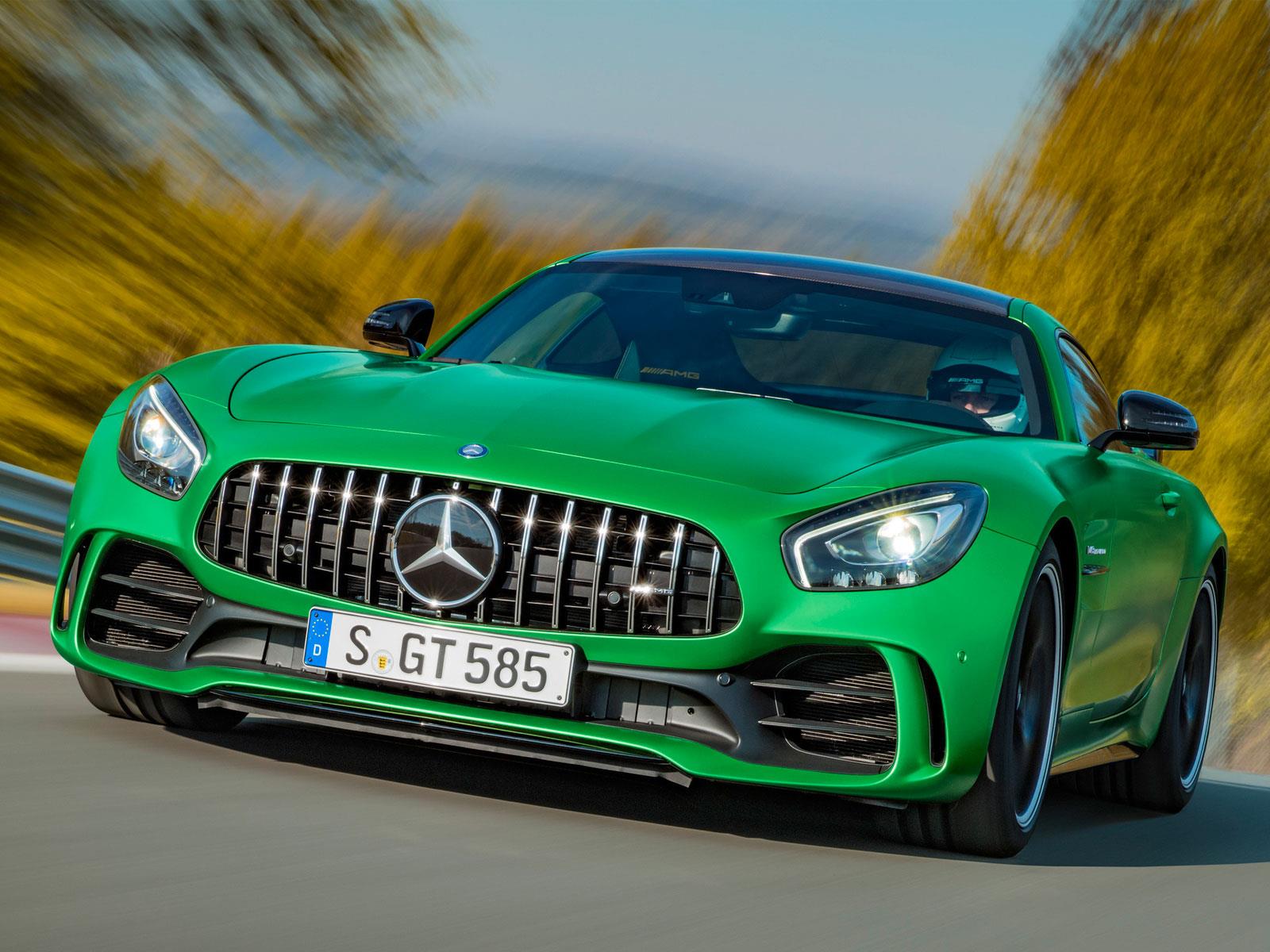 Mercedes-AMG GT R 2018, el infierno es verde - Autocosmos.com