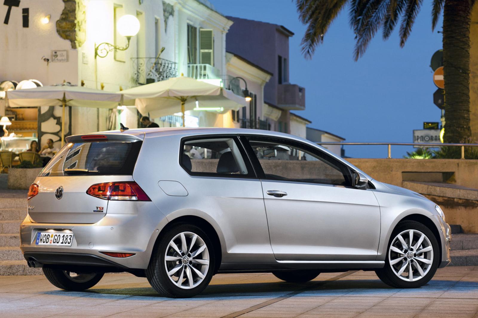 Volkswagen Golf VII de tres puertas, las primeras imágenes - Autocosmos.com