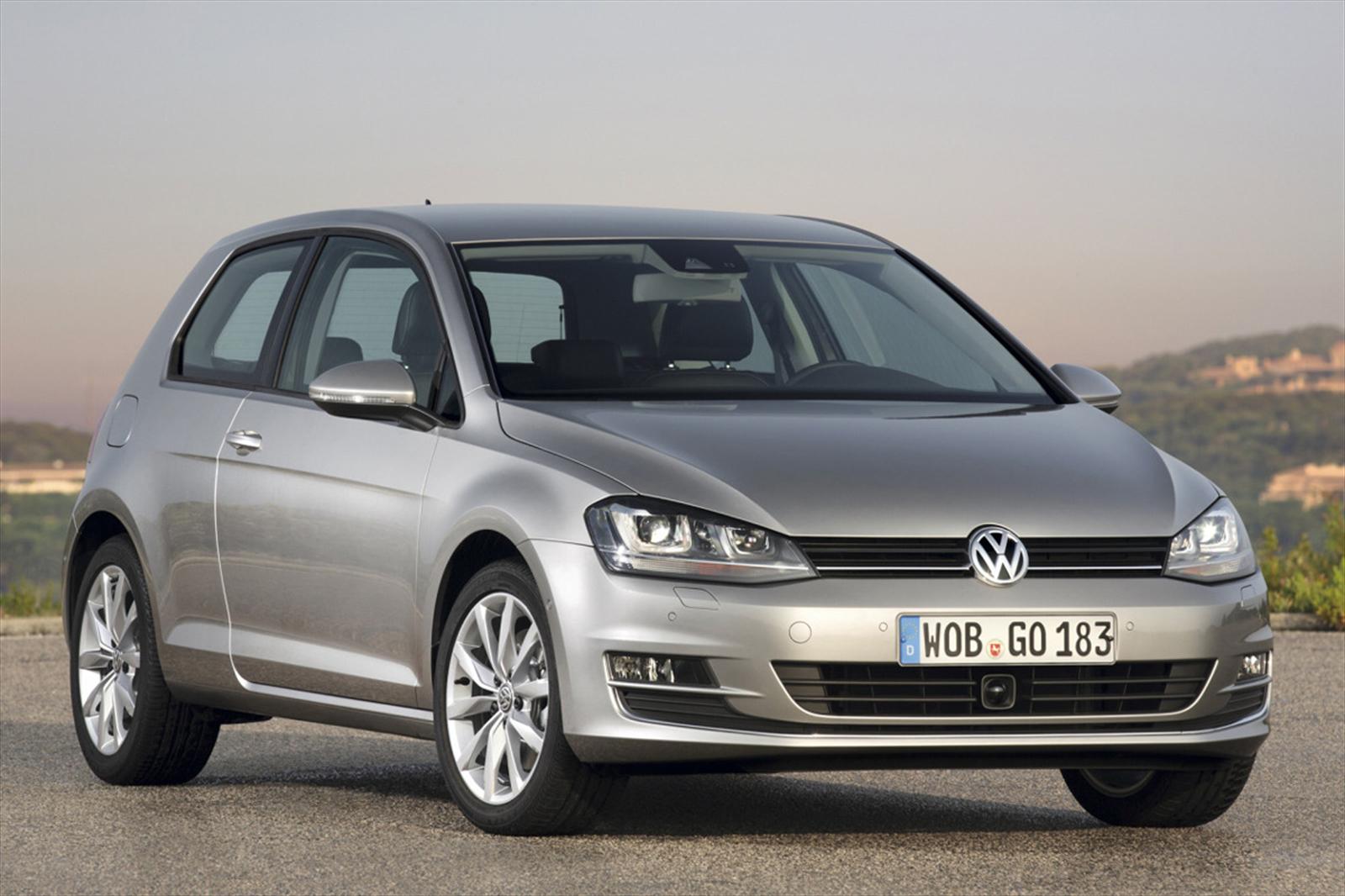 Volkswagen Golf VII de tres puertas, las primeras imágenes - Autocosmos.com