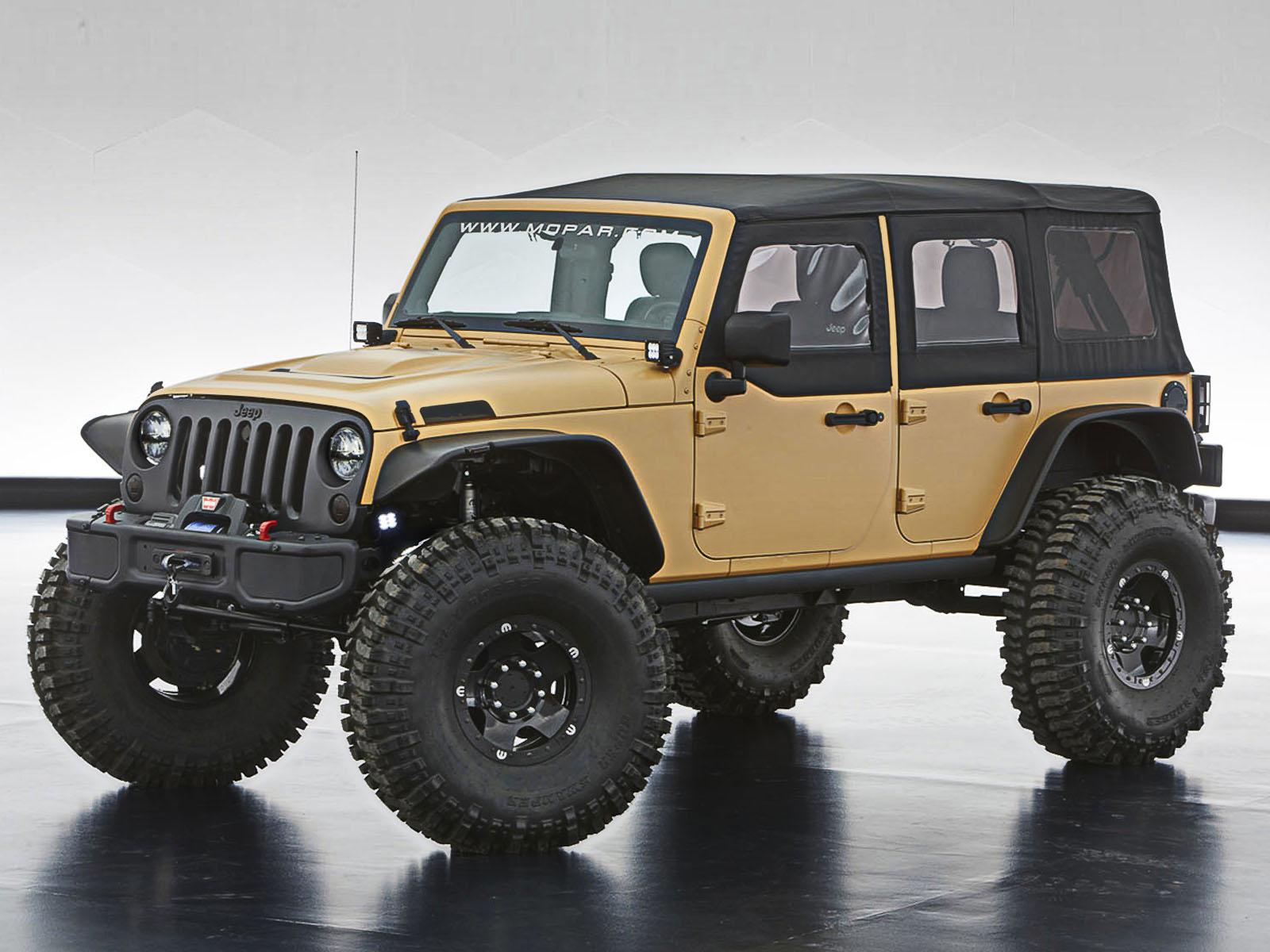 4X4 - Jeep presenta 6 vehículos modificados en el desierto de Moab ...