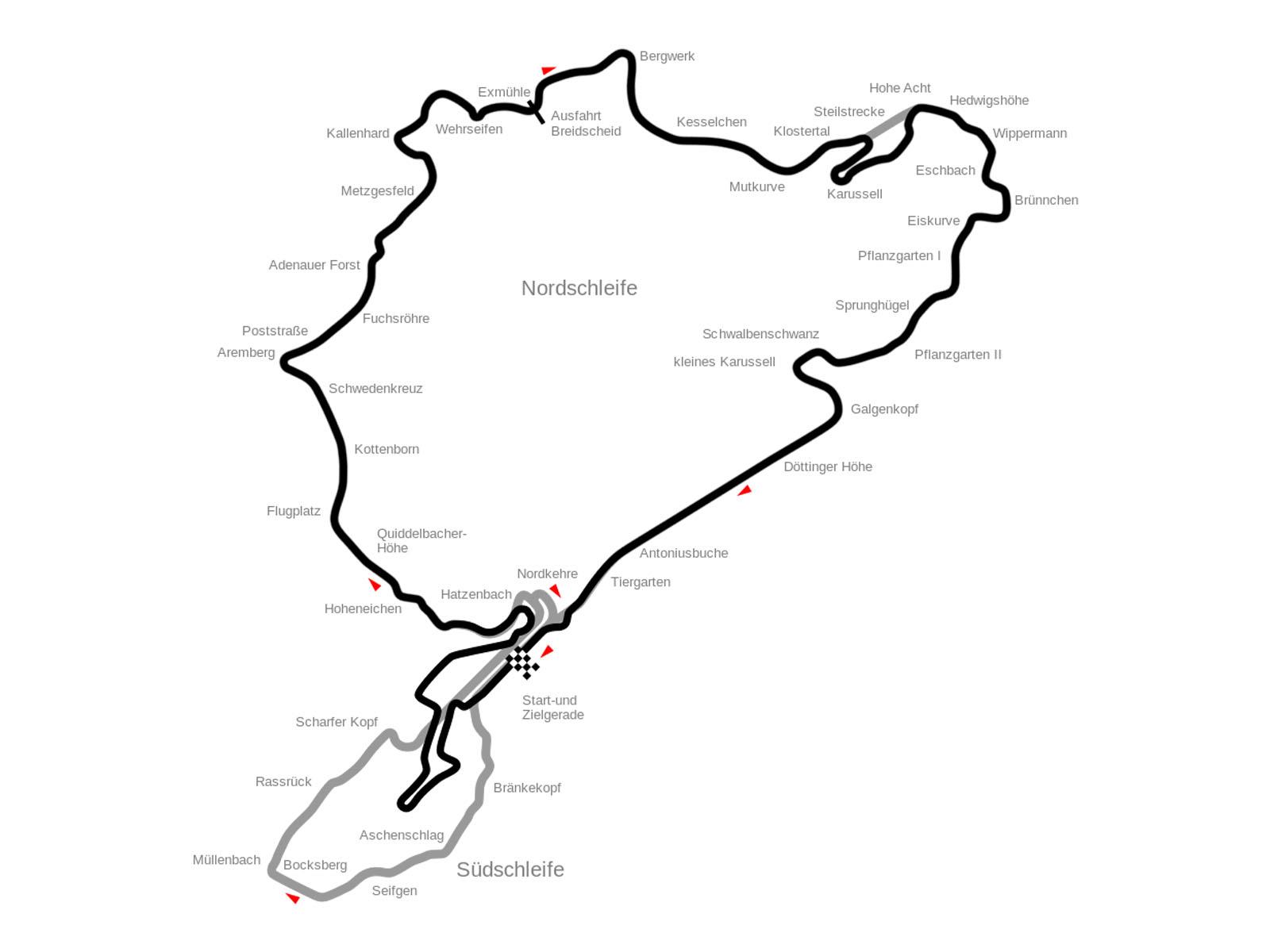 Top 10: las cosas que debes saber del Nürburgring Nordschleife ...