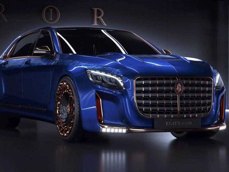 Scaldarsi Emperor I,Mercedes-Maybach S 600 de mal gusto