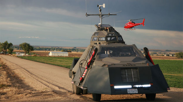 TIV-2, el vehículo que caza tornados