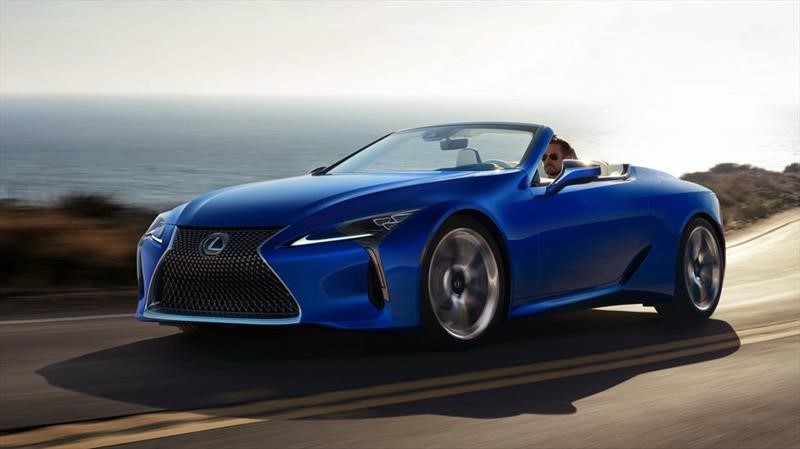 Lexus LC 500 Convertible, el deportivo japonés se destapa