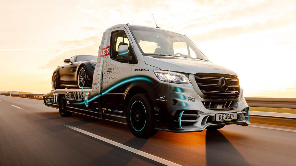 Mercedes-Benz Sprinter V6 AMG Petronas by Kegger, una grúa de ensueño