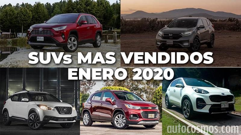 Los 10 SUVs más vendidos en enero 2020